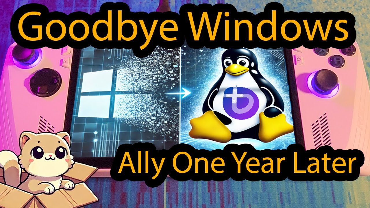 ROG Ally One Year Later Installing Bazzite Linux for a Steam Deck ...